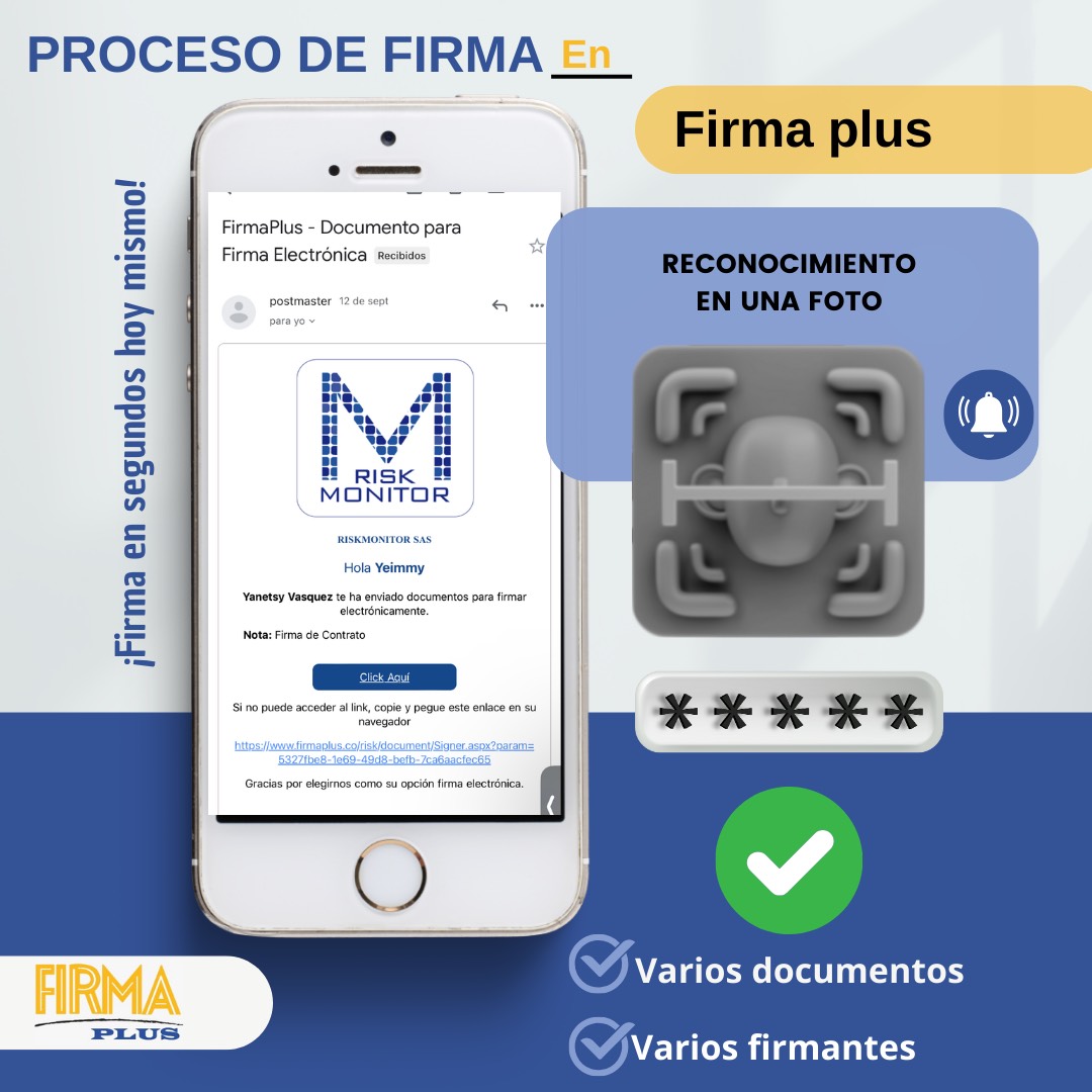 Cómo funciona la firma electrónica en Firma Plus